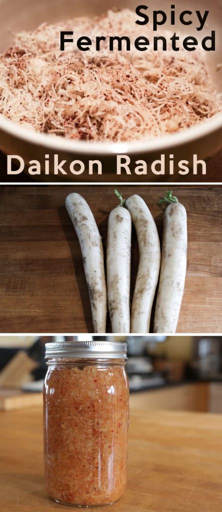 Spicy Fermented Daikon Radish Threads | Fermentation Recipe